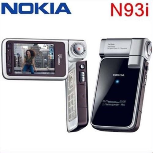 Nokia Graphite N93i 3G Wifi Mobile Phone Original Full Set | Shopee ...
