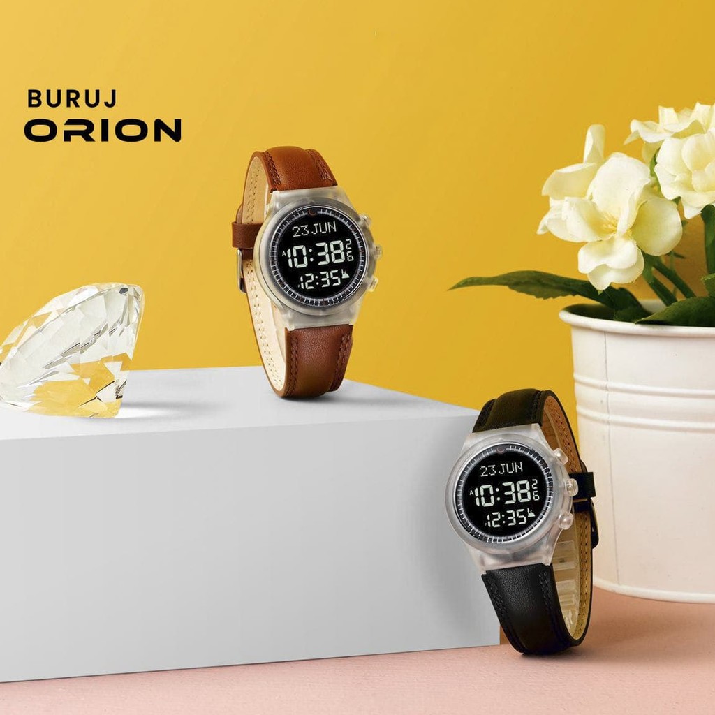 BURUJ QIBLA ORION i JAM TANGAN AZAN, JAM KIBLAT WAKTU SOLAT | Shopee ...