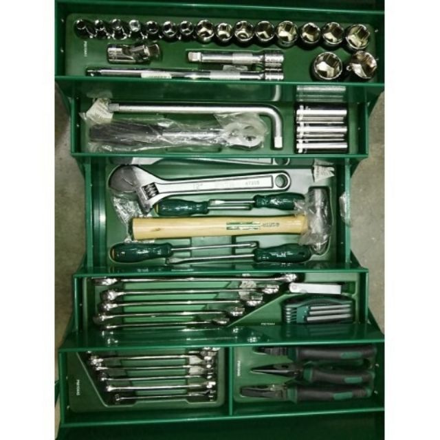 Sata 95104A-70-6 Mechanic Tools Set Metric Set with 6 point 1/2"dr ...
