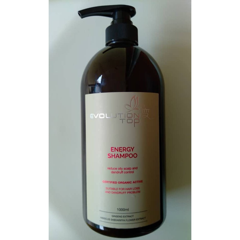 [Ready Stock] Evolution Top Energy Shampoo 1000ML and 300ML | Shopee ...