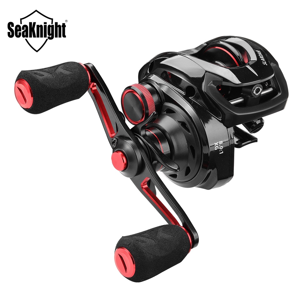 SeaKnight SLARDAR Baitcasting Reels, Baitcaster Reels 10+1BB Fishing ...