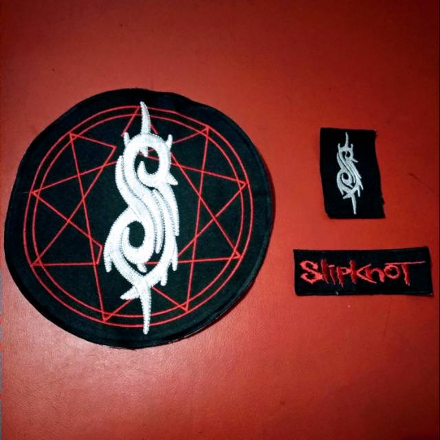 Backpatch Slipknot back patch emblem Embroidery | Shopee Malaysia