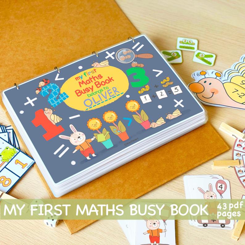 (PDF) My First Maths Busy Book Softcopy Math Learning Binder | Shopee ...