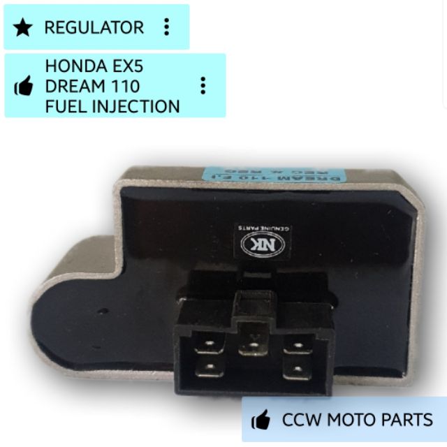 RECTIFIER REGULATOR HONDA EX5 DREAM 110 FI (NK) | Shopee Malaysia