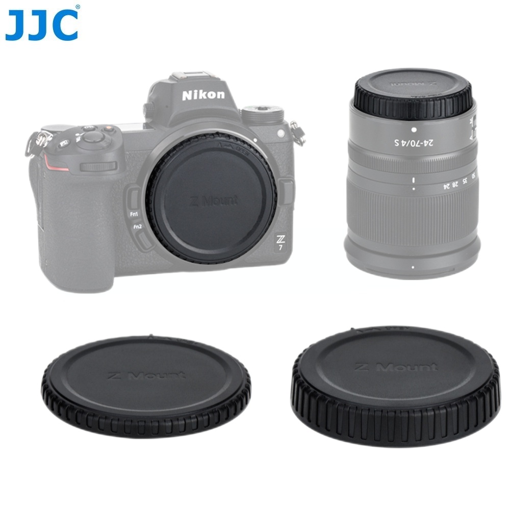 JJC Nikon Z Mount Camera Body Cap Rear Lens Cap Accessories for Nikon ...