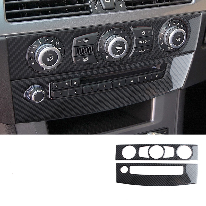 Ready Stock!! For BMW 5 Series E60 2004-2010 Carbon Fiber Car CD Panel ...