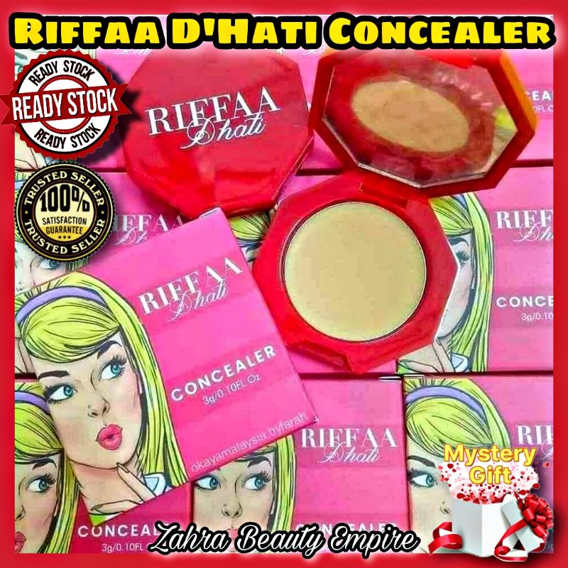RIFFA CONCEALER | MUA BELLAZ | RIFFAA D'HATI [💯ORI HQ] + 🎁FREE GIFT ...