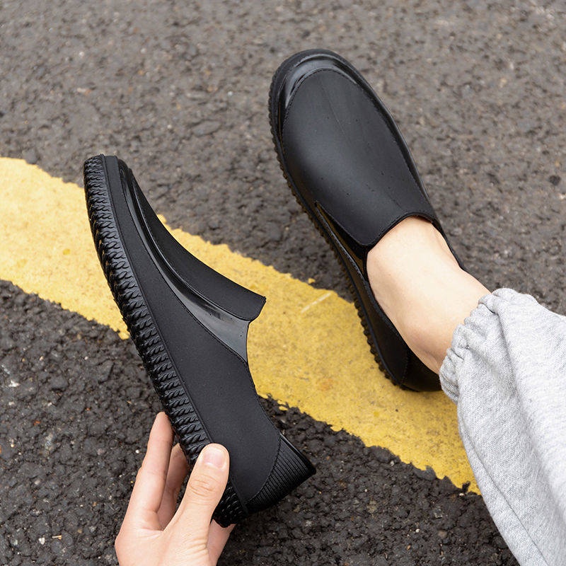 Boot hujan tidak tergelincir Rain shoes, waterproof and anti slip ...