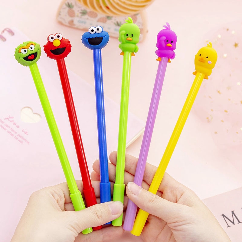 1PC Korean Creative Cartoon Cartoon Neutral Pen Cute Fresh Student ...