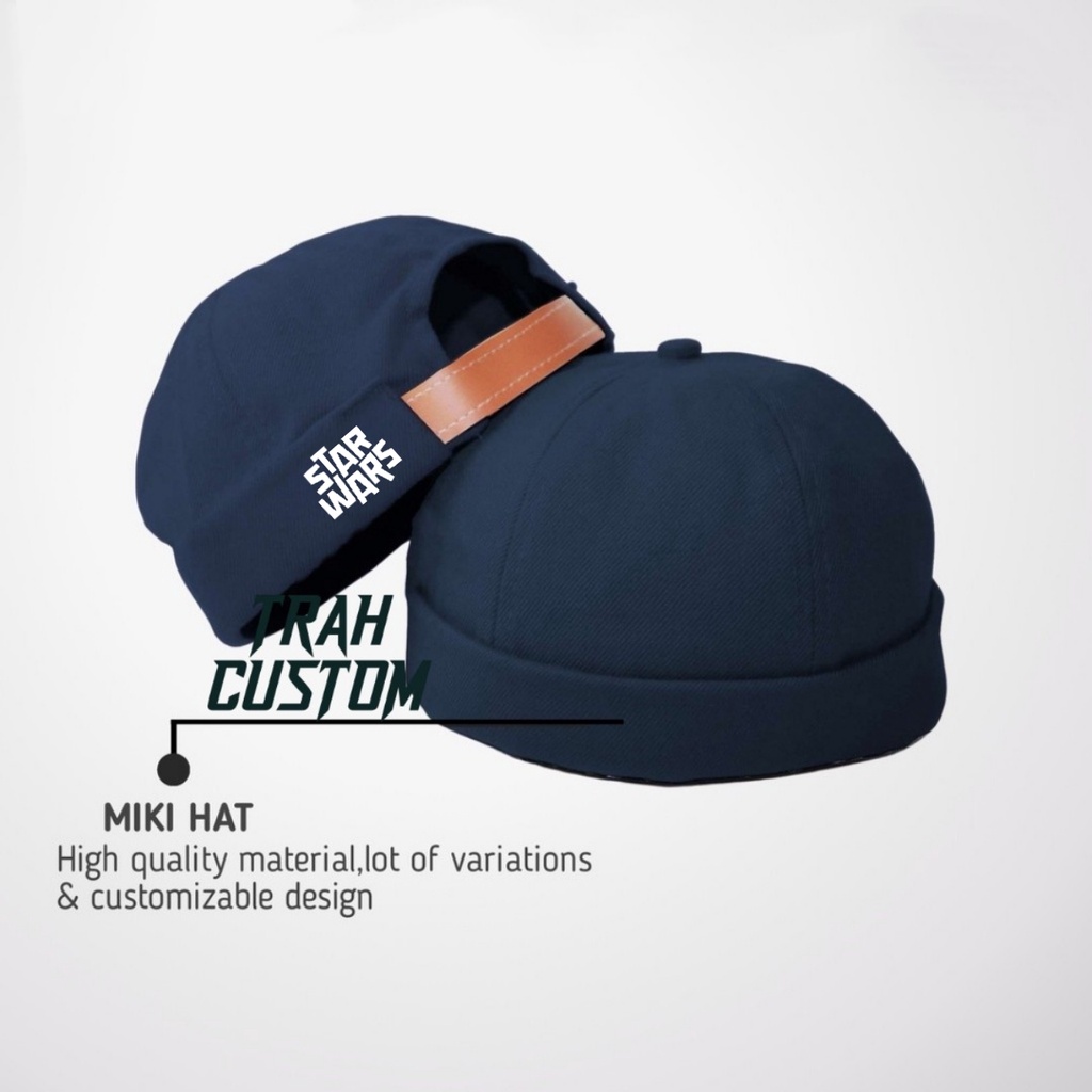 Miki Hat Brimless Star Wars / Peci Hat Hijrah UAS Gaul Starwars ...