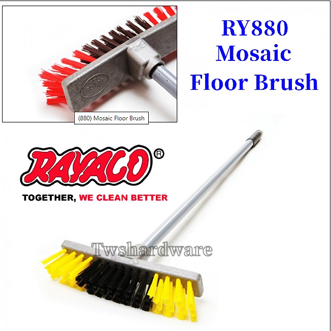 Rayaco Mosaic Floor Brush (Ry820/880)/Penyapu Cuci Lantai | Shopee Malaysia