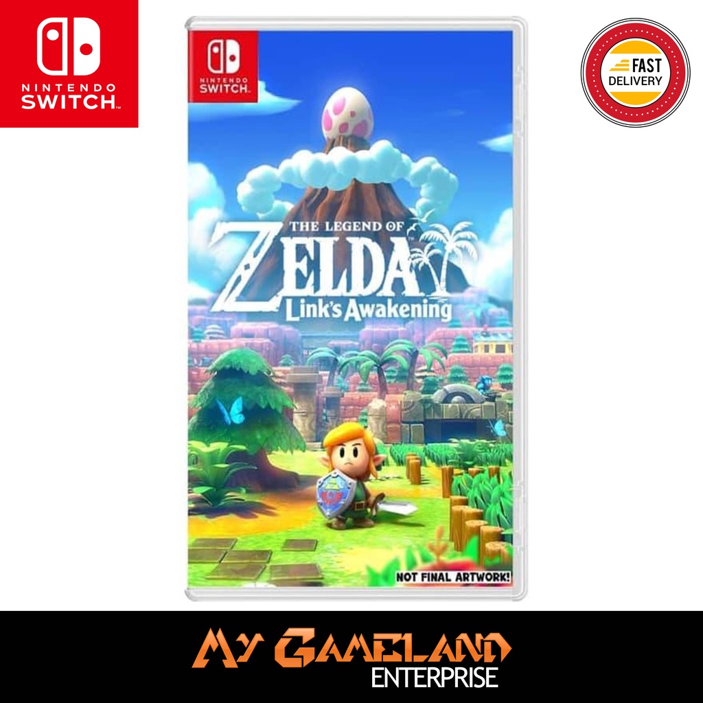 Nintendo Switch The Legend Of Zelda Link's Awakening (Asia)(English ...