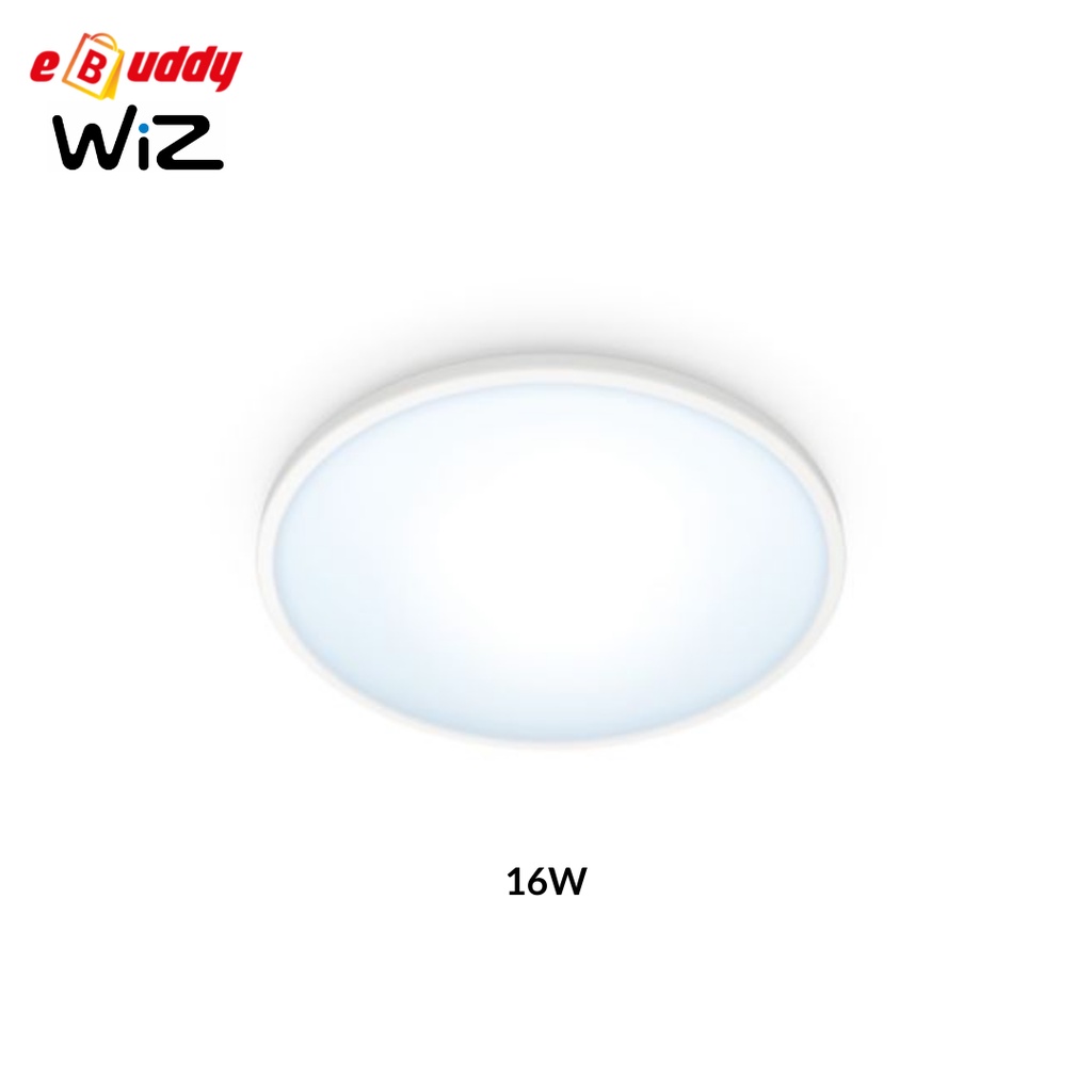 Philips Wiz Smart Adria LED Ceiling Light ( 17W 6500K ) | Super Slim Tunable White Ceiling Light ...