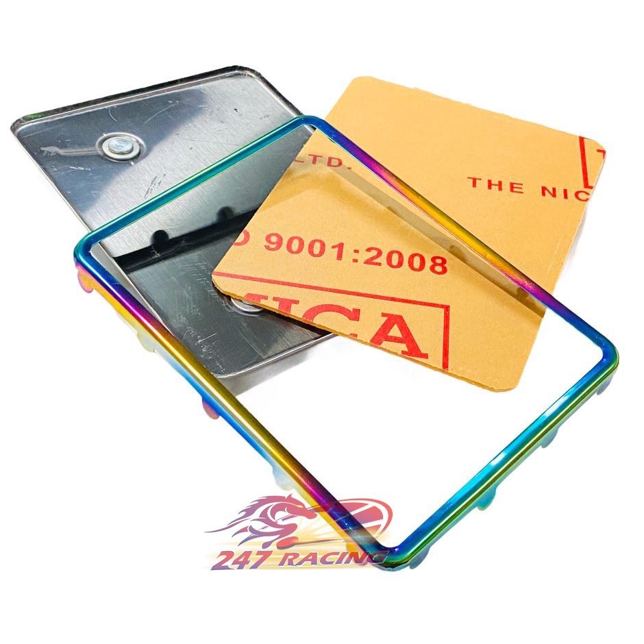 Full Set Titanium License Plate Frame with MECA for all types of ...