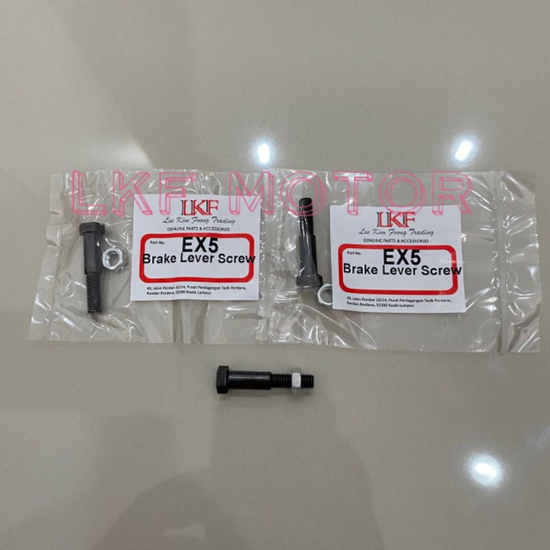 HONDA EX5 BRAKE LEVER SCREW WITH NUT SET, BUY 5 FOC 1, 10 FOC 3 ...