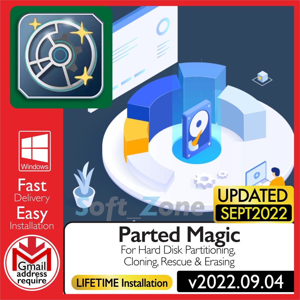 Parted Magic 2022.09.04 - For Hard Disk Partitioning, Cloning, Rescue ...