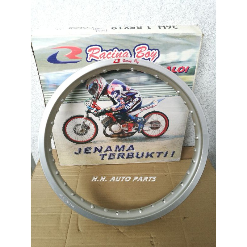 RCB RACING BOY ALOI RIM / RIM ALLOY - 160x18 (36H) / 185x18 (36H ...