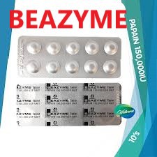 Beazyme Papain 150,000 USP 10's | Shopee Malaysia
