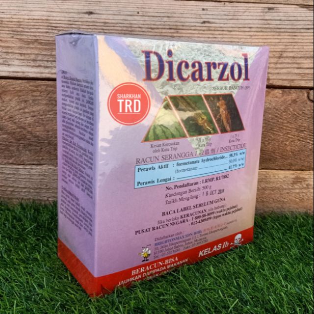 Paket Kotak 500g DICARZOL Brightonmax Racun Serbuk Bancuh SP Soluble ...