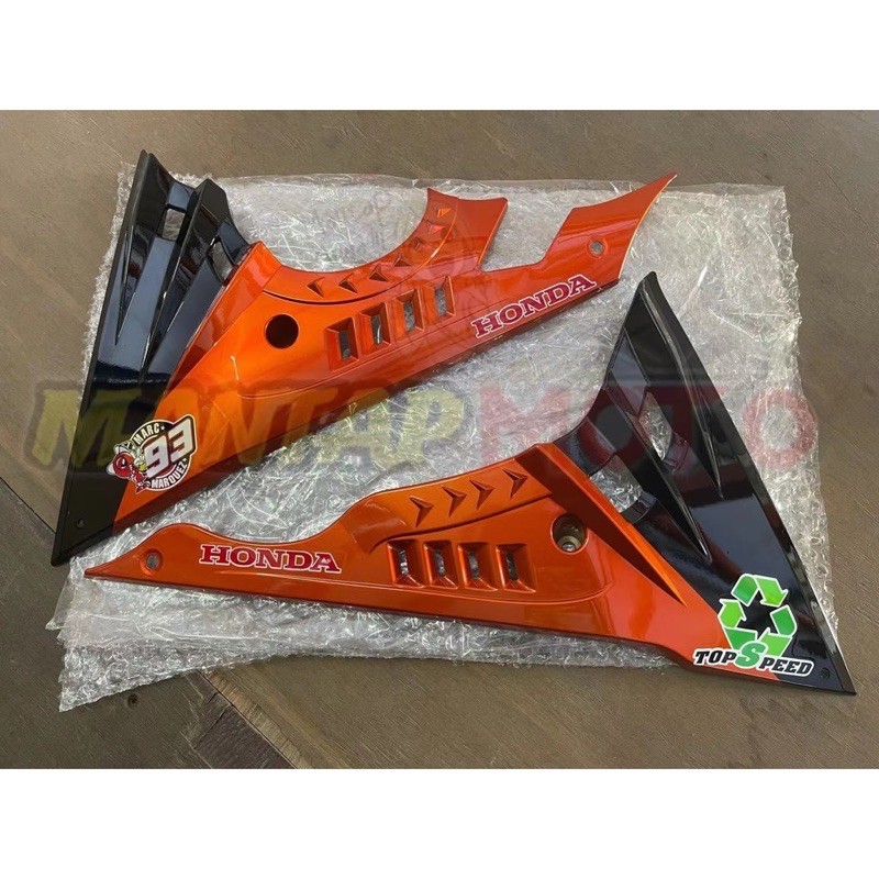 HONDA RS150 V1 V2 V3 LOWER COVER BELLY PAN CARBON RS-150 RS150R ...