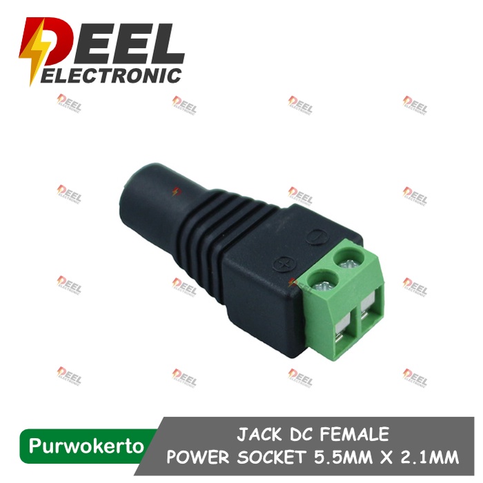 Dc JACK FEMALE POWER SOCKET 5.5MM X 2.1MM DC JACK POWER ADAPTER ...