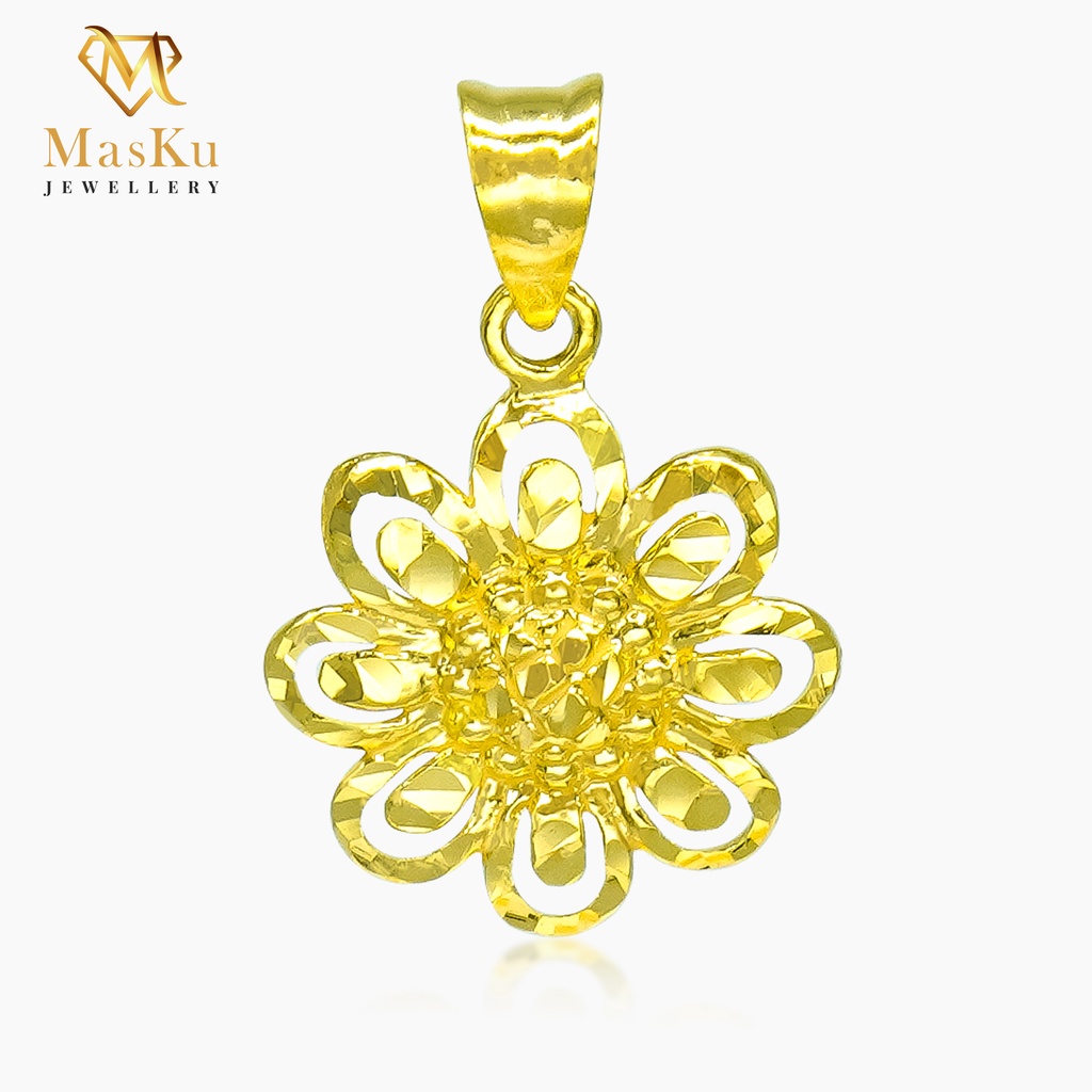 MasKu Jewellery 22K / 916 Loket Matahari MKJP180451 | Shopee Malaysia