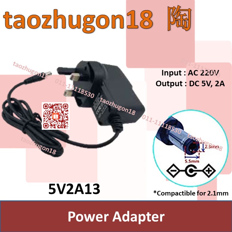 Power Adapter AC to DC 4.2V 5V 6V 9V 12V 15V 24V 0.5A 1A 2A 3A 5A | Shopee Malaysia