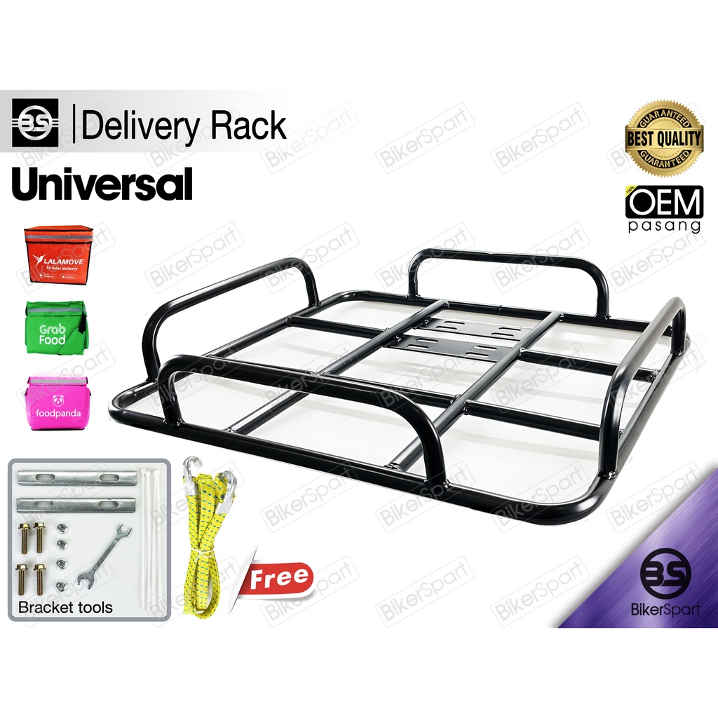 Delivery Rack / Bag Holder Motorcycle / Carrier / Delivery Bag * GRAB ...