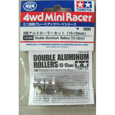 Tamiya Mini 4wd 15398 Lightweight Double Aluminum Rollers (13-12mm ...