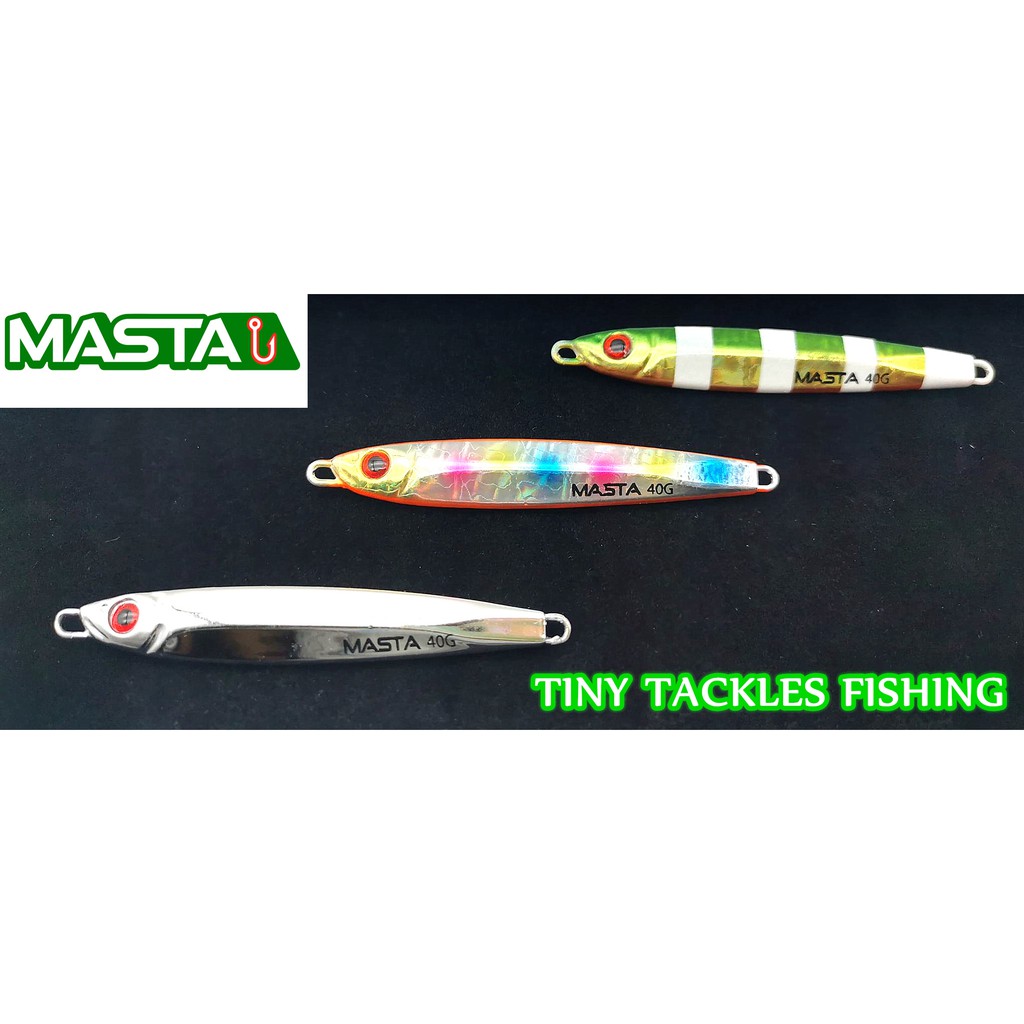 (READY STOK) MASTA CHROME JIG 25G /40G / 60G KILLER TALANG GT TENGGIRI ...