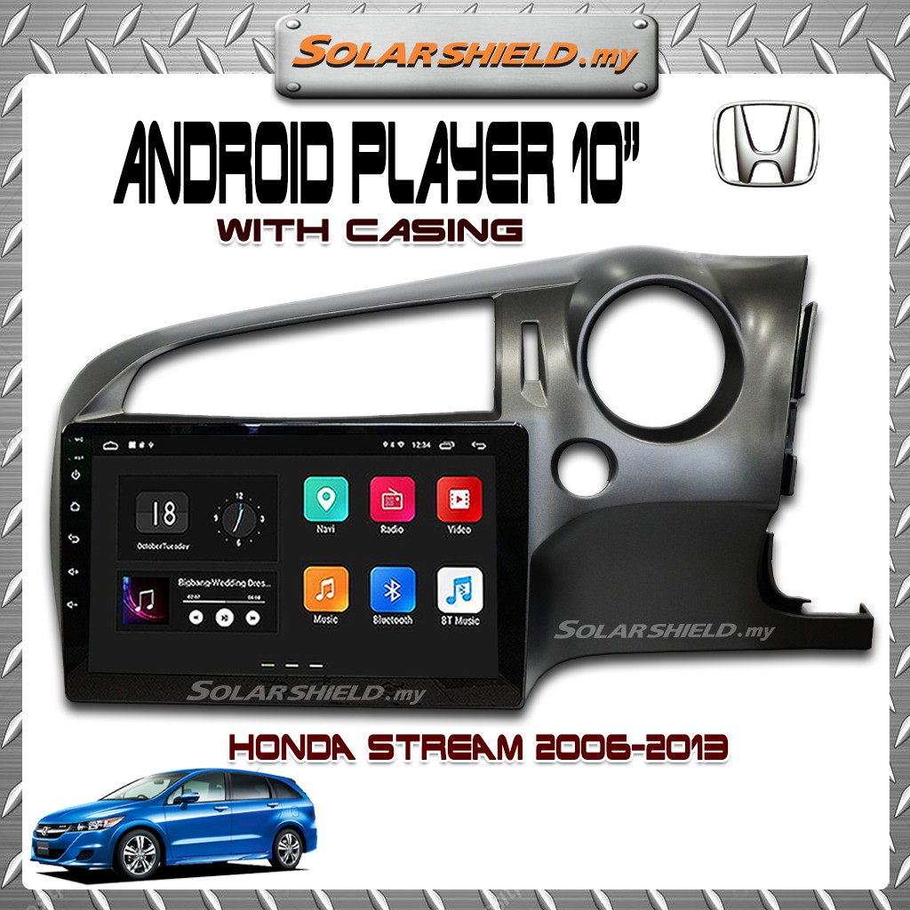 Honda Stream 2006 2007 2008 2009 2010 2011 2012 2013 10'' Android ...