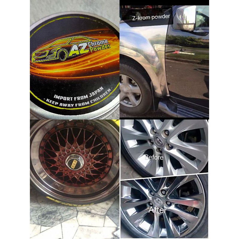 Az chrome powder ( original japan )(stock ready) | Shopee Malaysia