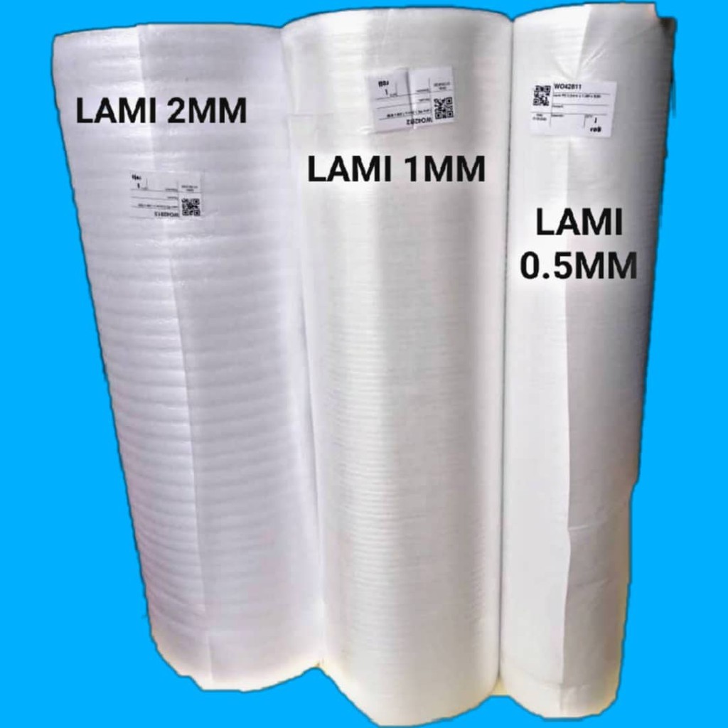 PE FOAM/PE LAMI FOAM FOR FLOORING UNDERLAYMENT OR WRAPPING | Shopee ...