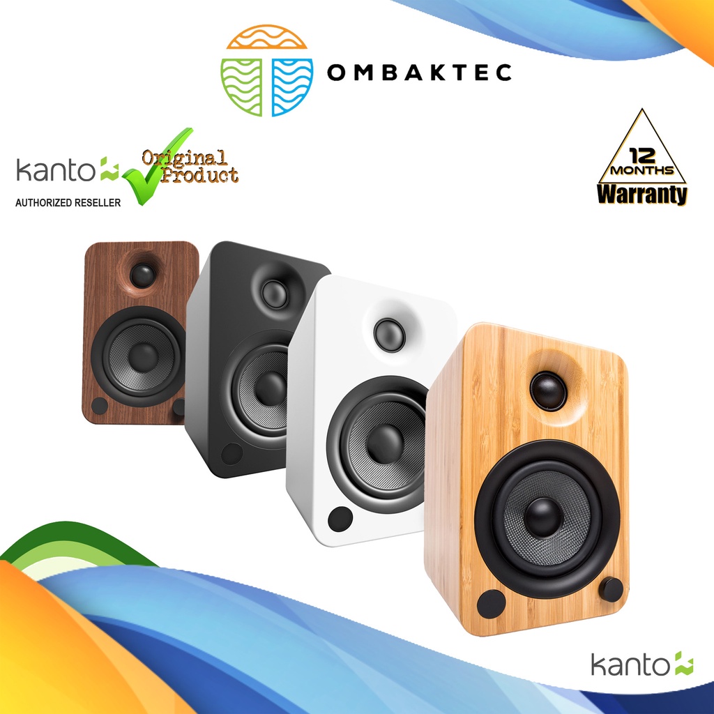 Kanto YU4 2-Way Powered Speakers with Bluetooth | Shopee Malaysia