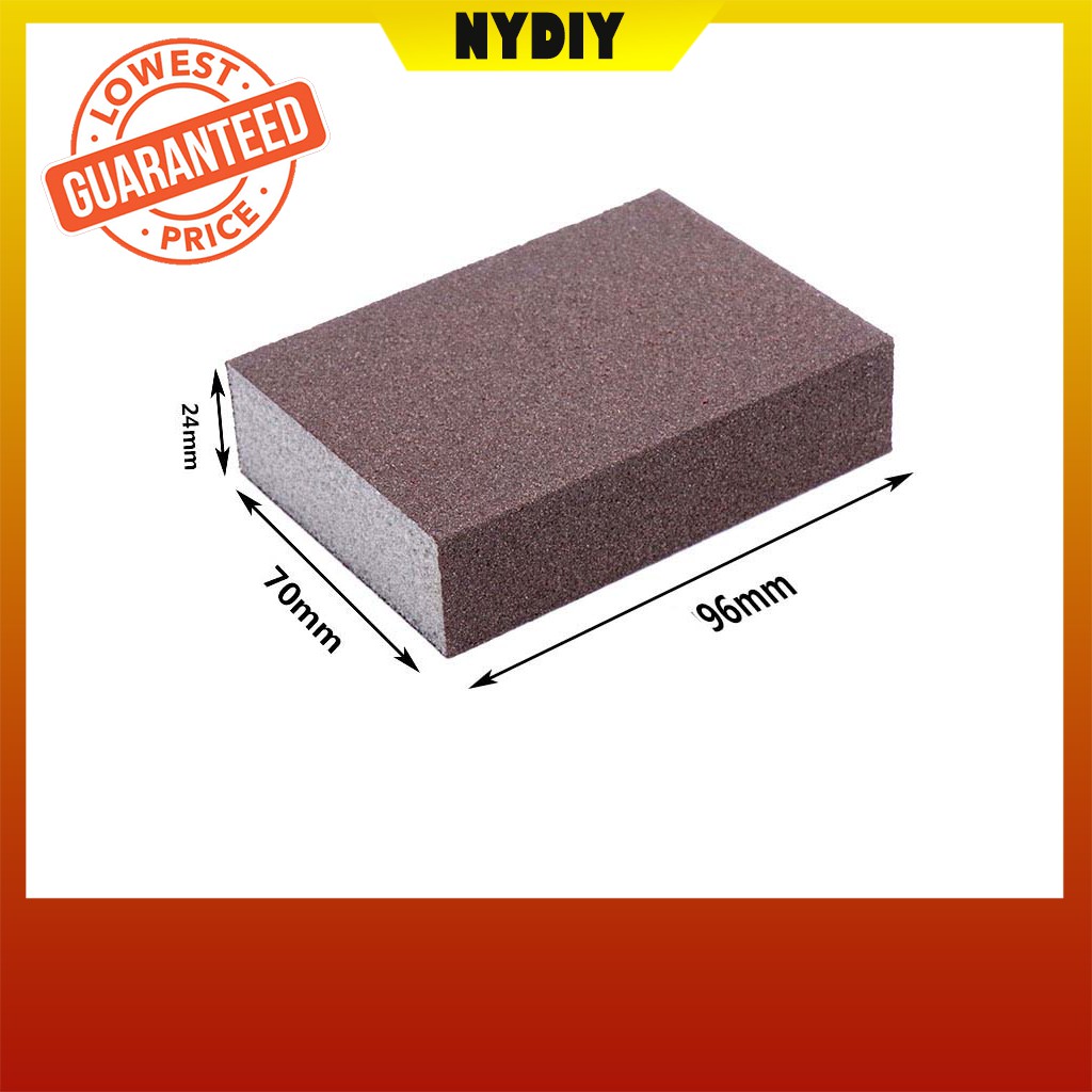 Sponge Abrasive Block High Density Sponge Block Sand Woodworking ...