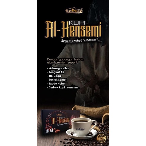 (READY STOCK) Kopi Alhensemi Tuan Hutan | Shopee Malaysia