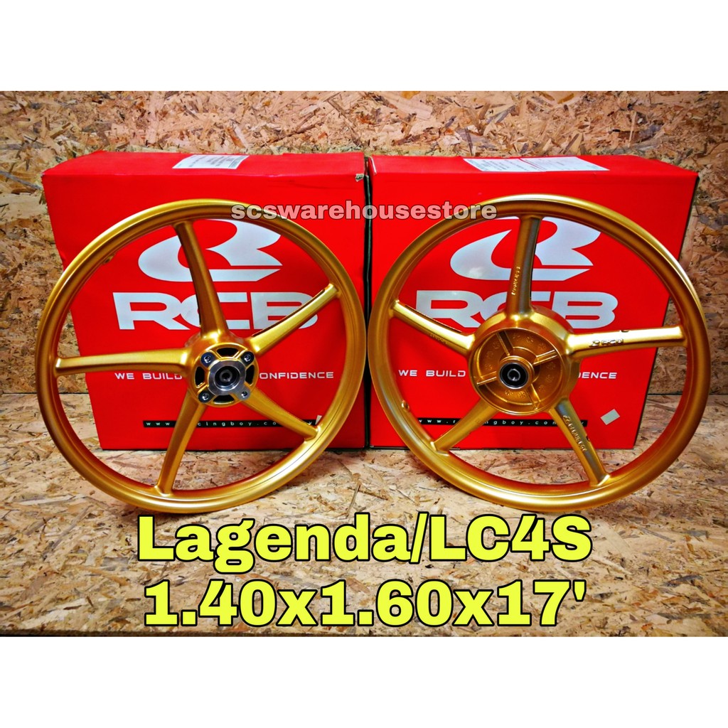 Yamaha LC4S / Lagenda SP522 RCB Sport Rim 140 / 160 / 17' Racing Boy ...