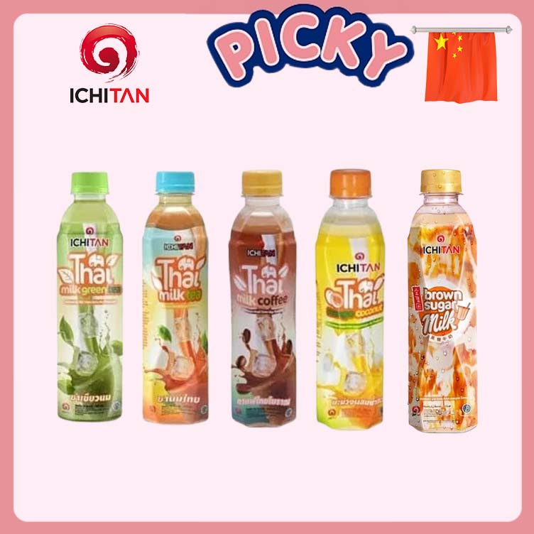 ICHITAN Thai Milk Tea/Green Tea/Coffee/Mango Coconut/Brown Sugar Milk 310ml ICHITAN 泰国奶茶/绿奶茶/咖啡 ...