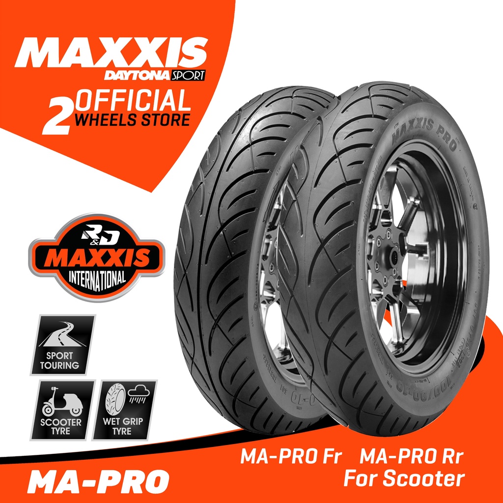 Maxxis Scooter Ma Pro Fr/Rr For Sport Touring (12” / 13” / 14 ...