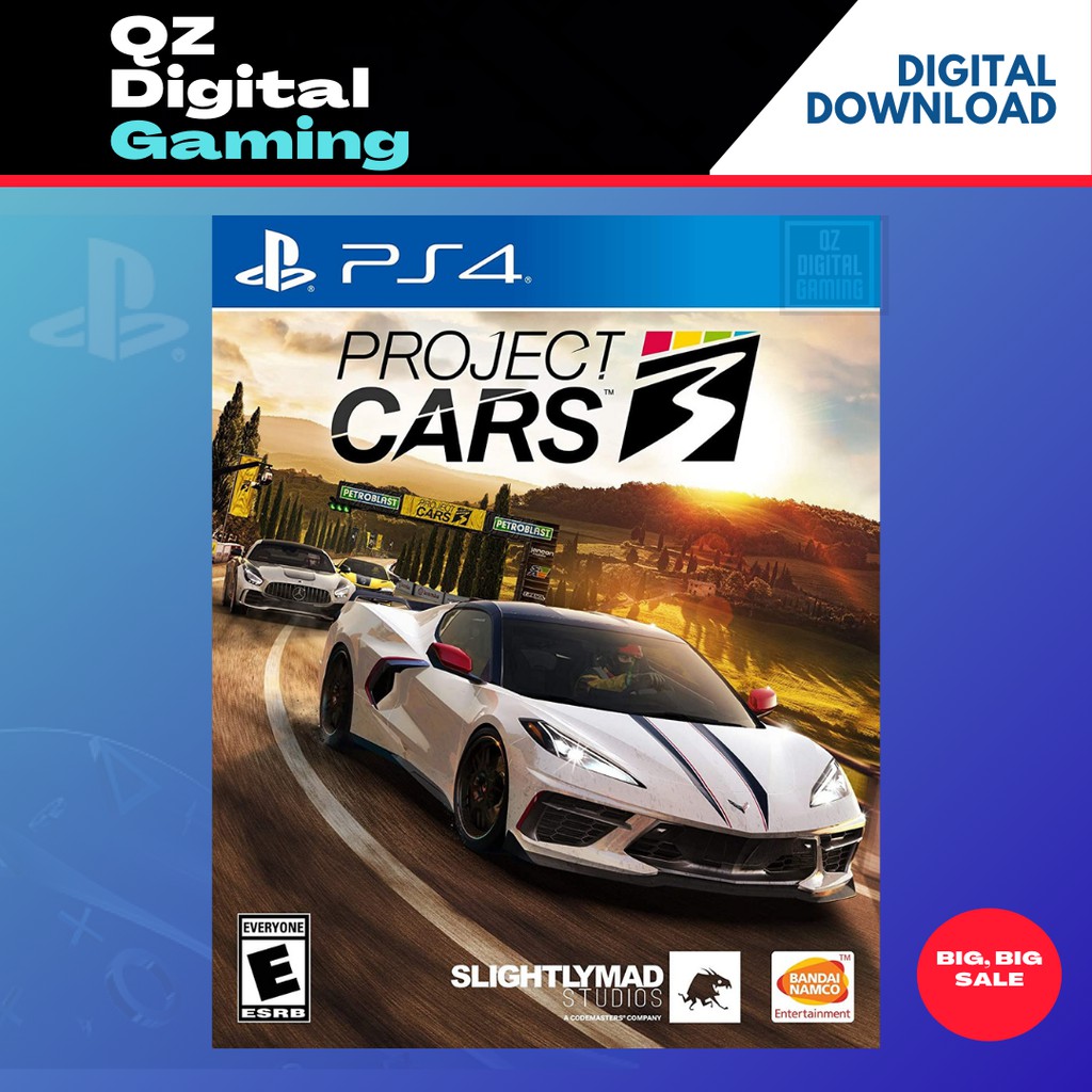 PS4 / PS5 Project Cars 3 Full Game Digital Download | Shopee Malaysia