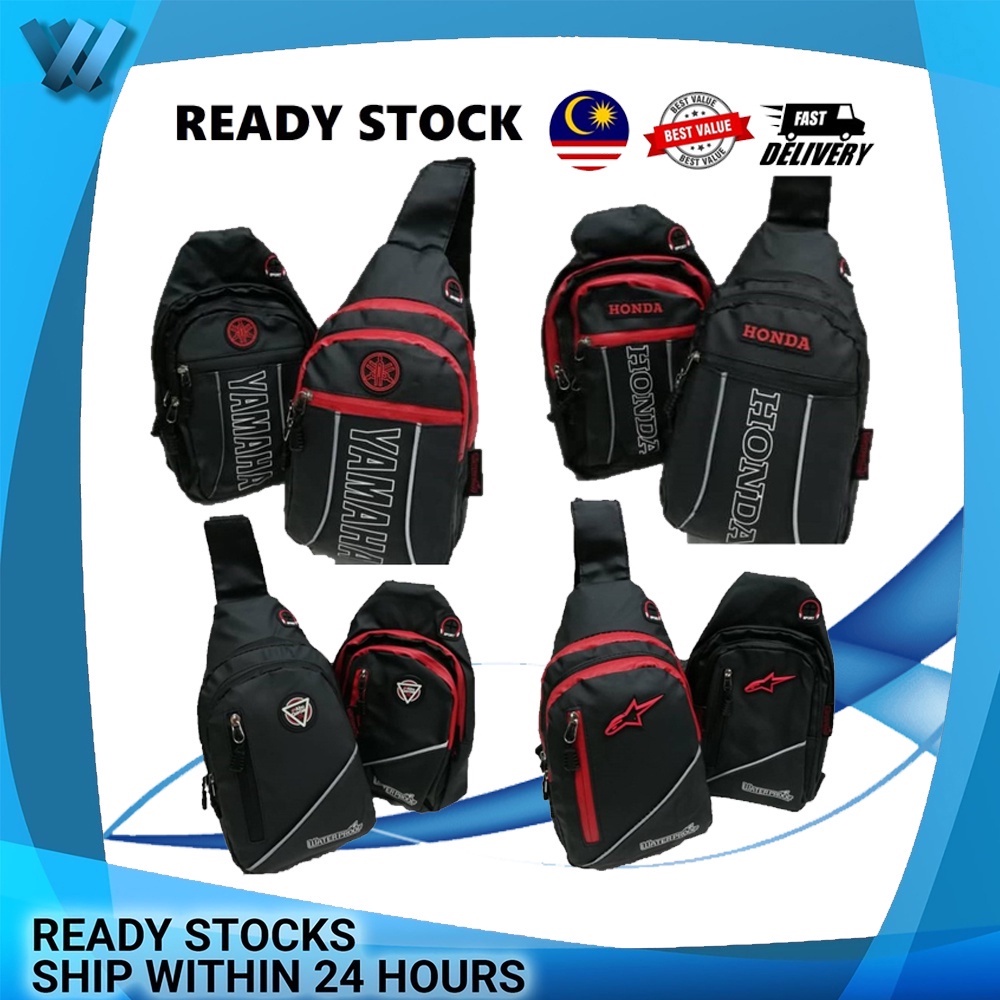 Waterproof Crossbody Bag Sport Sling Bag Shoulder Bag Air Kalis PU ...