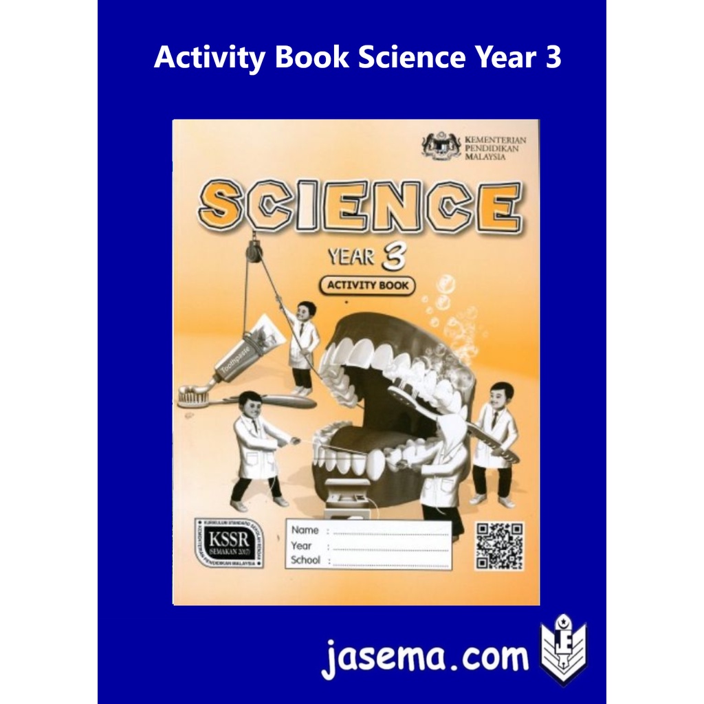 Activity Book Science Year 3 [9789834922160] | Shopee Malaysia