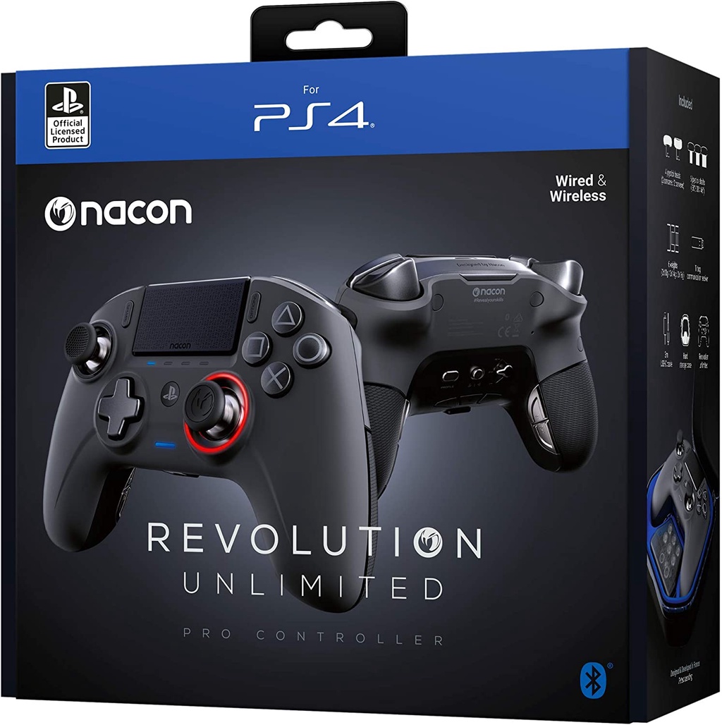 Sony Officially Playstation 4 PS4 Nacon Revolution Unlimited Wireless ...