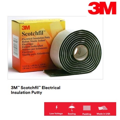 3M Scotchfill Electrical Insulation Putty 38mm x1.5m x 3.2mm | Shopee ...