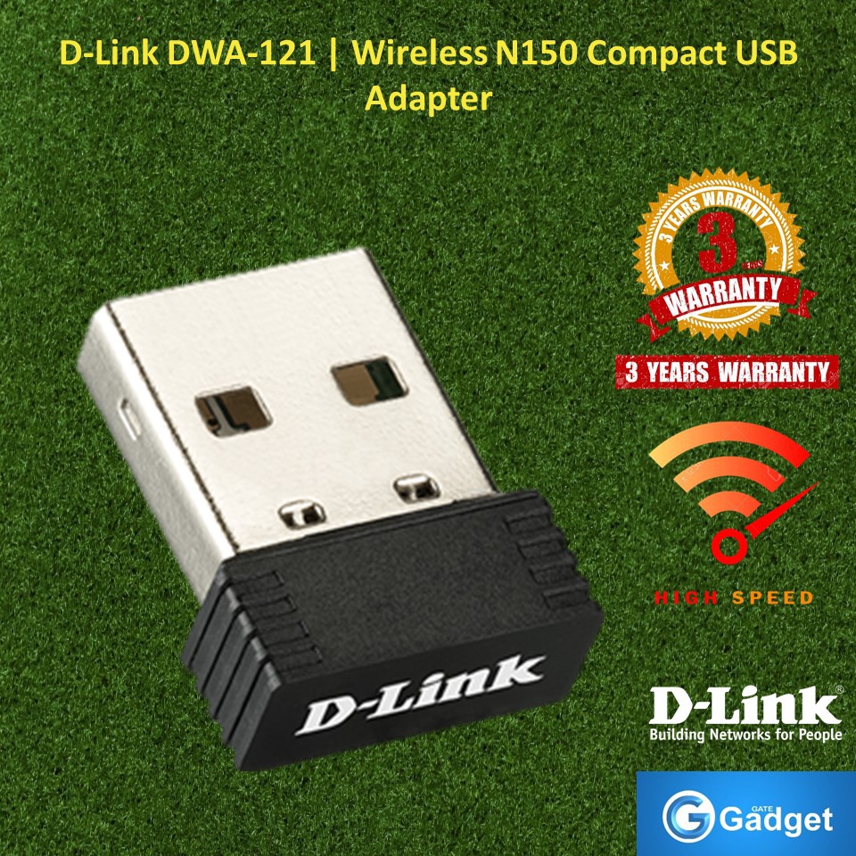 D-Link DWA-121 | Wireless N150 Conpact USB Adapter | Shopee Malaysia