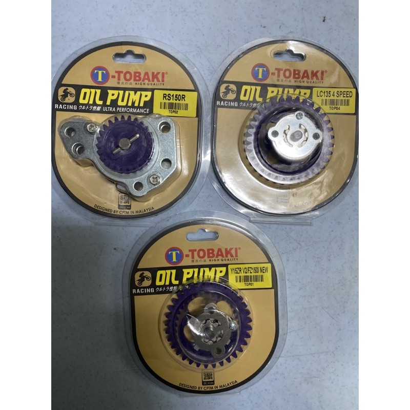 TOBAKI RACING OIL PUMP PRO Y15ZR V2 LC135 EX5 WAVE125 Y15 FZ150i LC135 ...