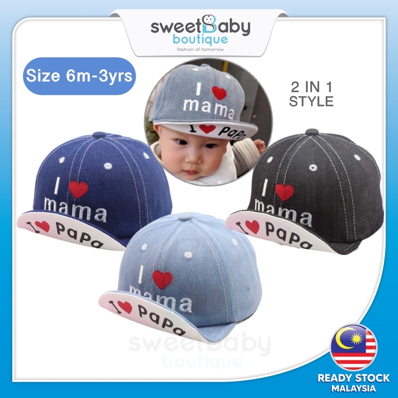 SWEETBABY Topi Budak Lelaki Perempuan Kids Cap Baby Hat Boy Girl Unisex ...