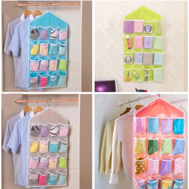 Panties Organizer 16 Slot Tempat Letak Stokin Slot Letak Seluar Dalam ...
