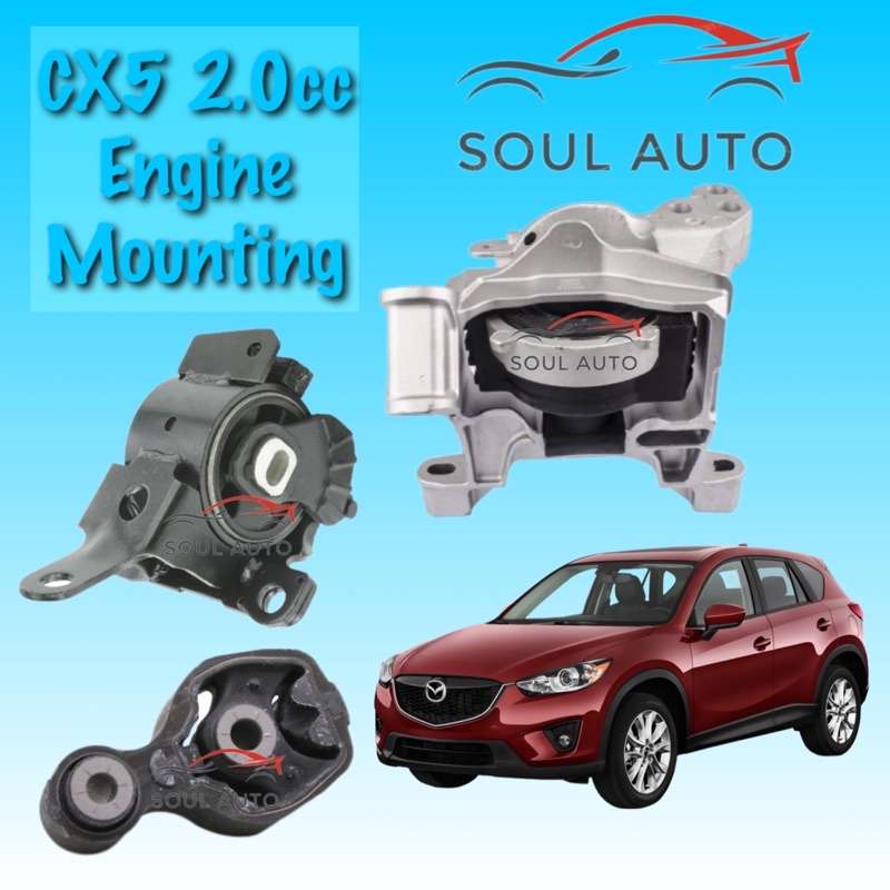 Mazda CX5 KE Mazda 3 BM BN Mazda 6 GJ Skyactiv 2.0cc Engine Mounting CX ...