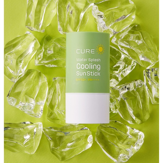 Cure Water Splash Cooling Sun Stick SPF50+ 23g | Shopee Malaysia